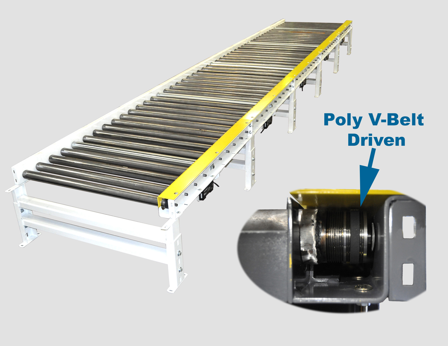 Model MDR Poly V-Belt Drive Units | Motorized Rollers